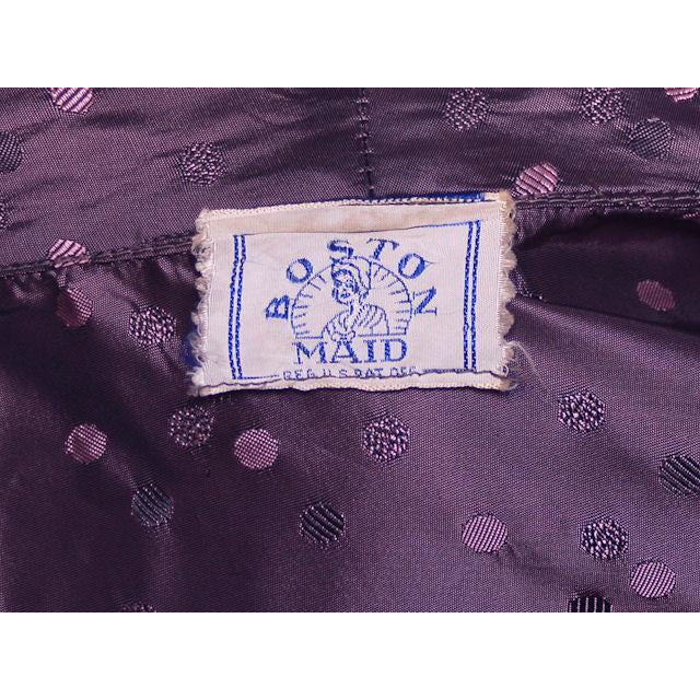 Vintage Aubergine Printed Taffeta Suit 1940s 10 12 The Best Vintage
